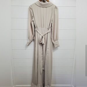 Veiled | Dresses | 5 Shereen Wrap Satin Maxi Dress Muslim Maxi Dress ...
